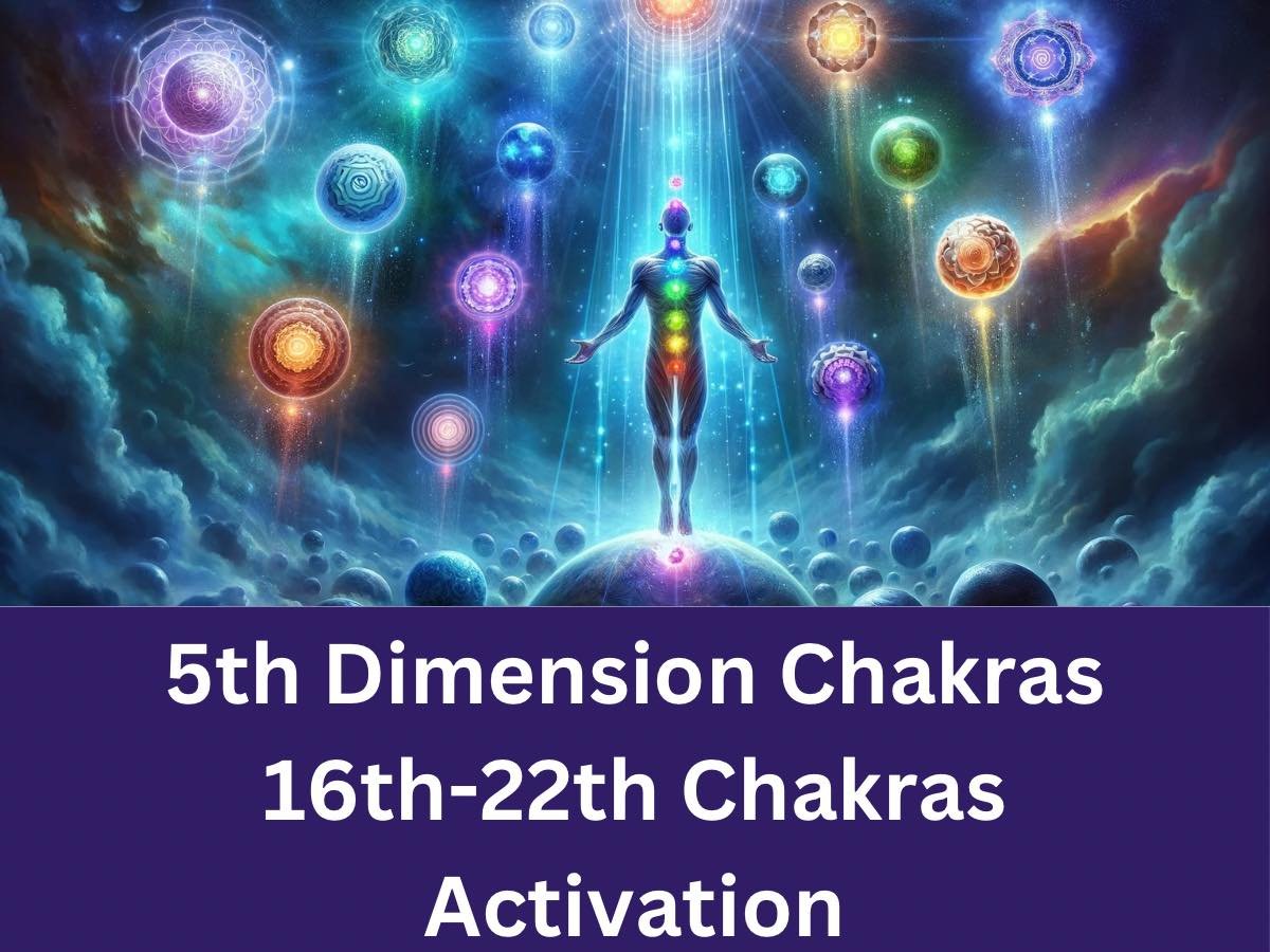5th Dimension Chakras, 16th- 22th Chakras Activation - Energy Healing ...